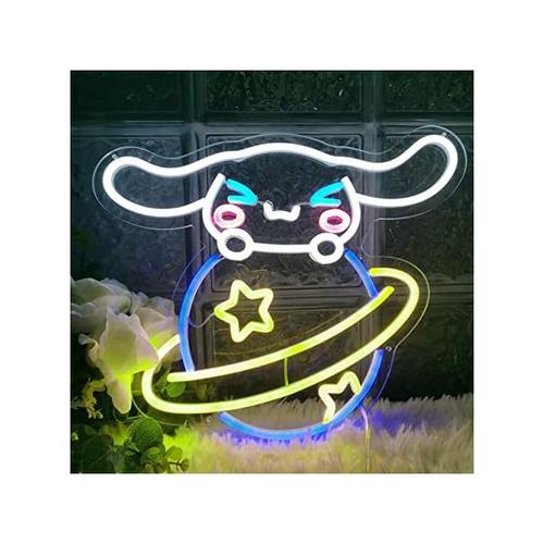 Jual Cinnamoroll Led Light Anime Neon Sign 3D Art Cinnamoroll On Planet ...