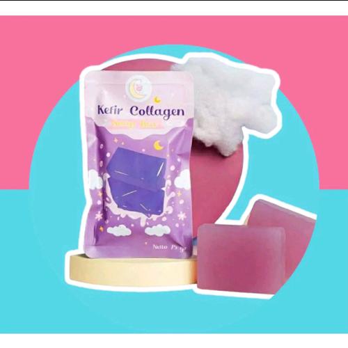 Jual BPOM) Kefir Collagen Sabun Pemutih Wajah dan Badan 75gr - Kota ...
