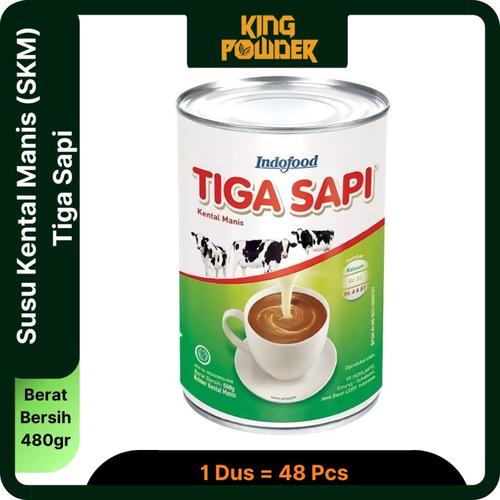 Jual Susu Kental Manis Tiga Sapi 490gr | Susu Kental Manis 3 Sapi ...