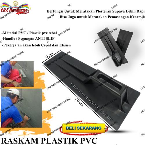Jual Raskam PVC Roskam Gosokan Plester Aci Semen Dinding Tembok Lantai ...