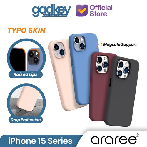 Promo Case iPhone 15 Pro Max Plus Araree TypoSkin Magsafe Silicone ...
