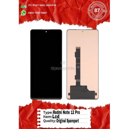 Jual Layar Lcd Redmi Note 12 Pro Fullset Touchscreen Original Quality ...