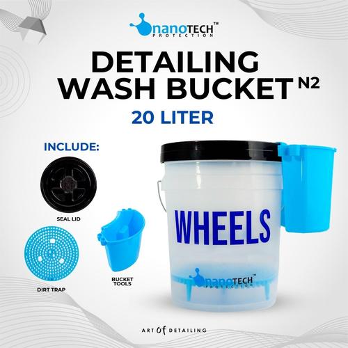 Jual BUCKET WASH DETAILING - nanoTECH WHEELS - EMBER CUCI 20L MOBIL ...
