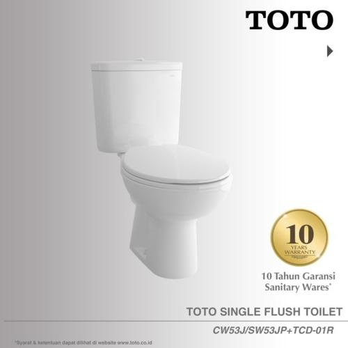 Jual CW53J TOILET DUDUK JARAK 22 CM ASLI DAN ORIGINAL TOTO - Jakarta ...