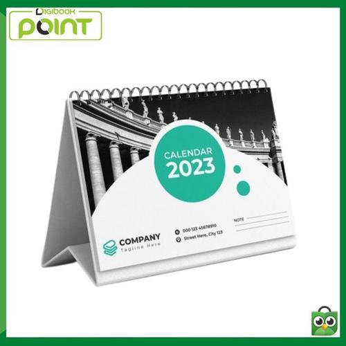 Jual Cetak Kalender Meja Linen Custom 2024 - Isi 7 Lembar 2 Muka - Kota ...