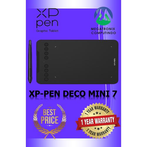 Jual XP-PEN DECO MINI 7 XP-PEN DECO MINI GRAPIC TABLET PEN TABLET ...