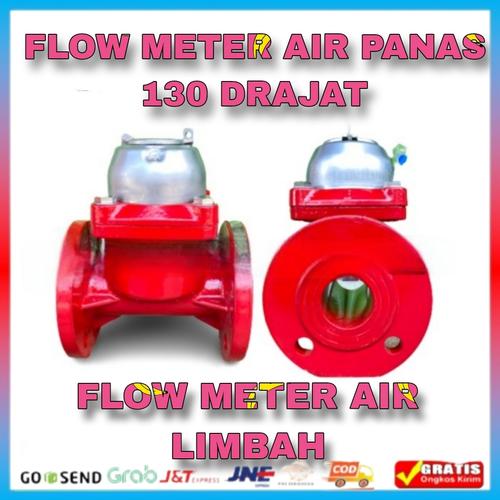 Jual meteran air panas 2" 130 derajat pn 16 flow meter Limbah dn50 2 ...