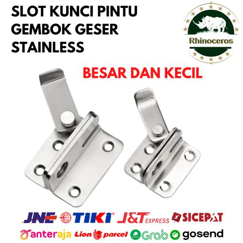 Jual Slot Kunci Pintu Geser Stainless Grendel Kunci Gembok - Jakarta ...
