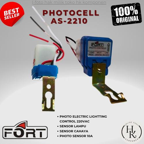 Jual Photocell sensor cahaya 10a AS2210 FORT - Jakarta Barat - HK ...
