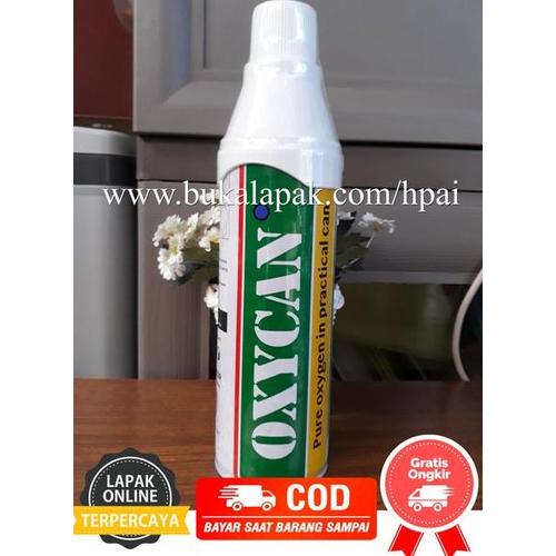 Jual Oxycan Oksigen Portable Oksigen Tabung Kaleng 500cc - Jakarta ...