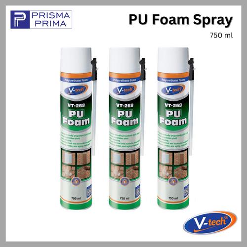 Jual V-Tech PU Polyurethane Foam Busa Spray Sealant Semprot Sika Boom ...