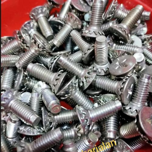 Jual baut pengait cantelan pintu kunci baut striker door lock universal ...