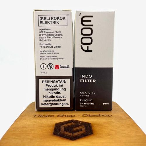 Jual Salt Nic Foom INDO FILTER by Foom Lab 30ml 30mg liquid pods ...