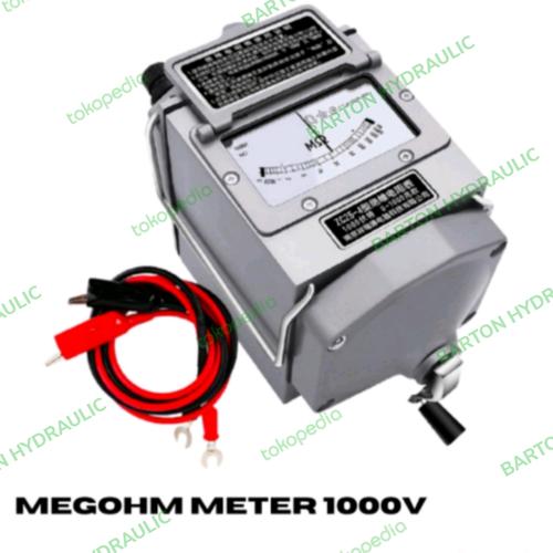 Jual Insulation Resistance Tester 1000V / Megger Megohm Meter 1000V ...