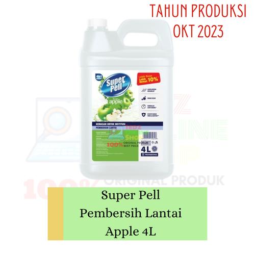 Jual Superpell Professional Pembersih Lantai Apel Jerigen 4L - Jakarta ...
