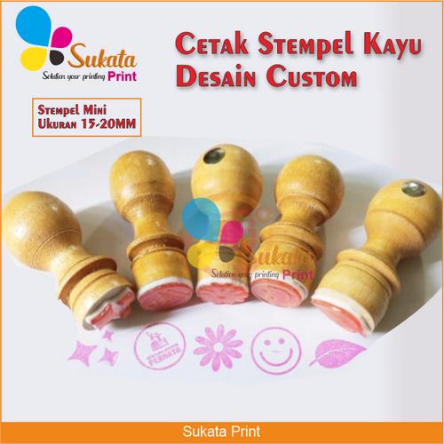 Jual Cetak stempel kayu desain custom logo suka suka |Cetak Stempel ...