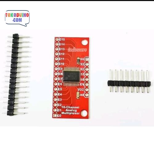 Jual MODULE ANALOG MULTIPLEXER SAKLAR DIGITAL 16 CHANNEL CD74HC4067 ...