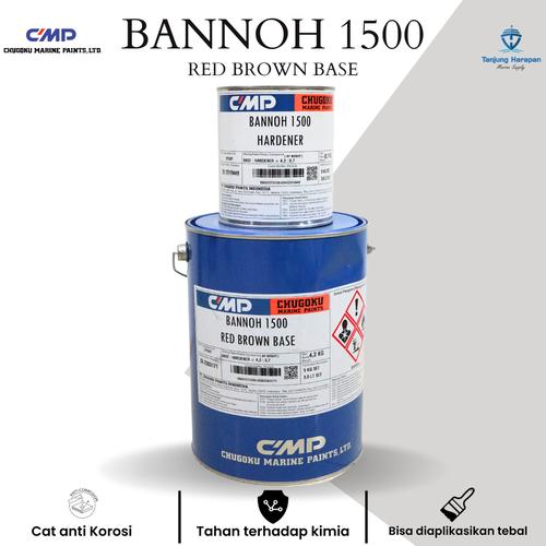 Jual Cat Chugoku - Bannoh 1500 Red Brown - Cat Meni Cat Dasar Cat Dasar Epoxy - Cat Anti Karat ...