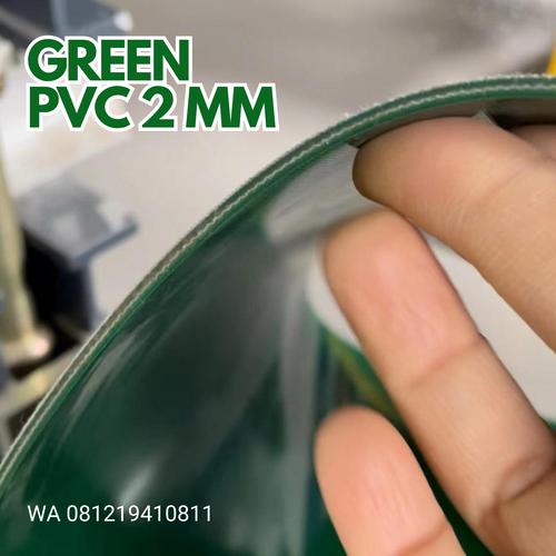 Jual Conveyor Belt Pvc Hijau 100 mm ( 2 mm ) Belt Conveyor Pvc Hijau 10 ...