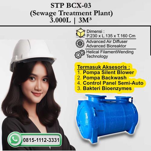 Jual Septictank Biotank IPAL STP Biofil 3.000 Ltr 3M3 / Biotech STP ...