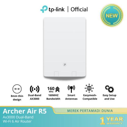 Jual TP-Link Archer Air R5 AX3000 Dual-Band Gigabit Wi-Fi 6 Air Router ...