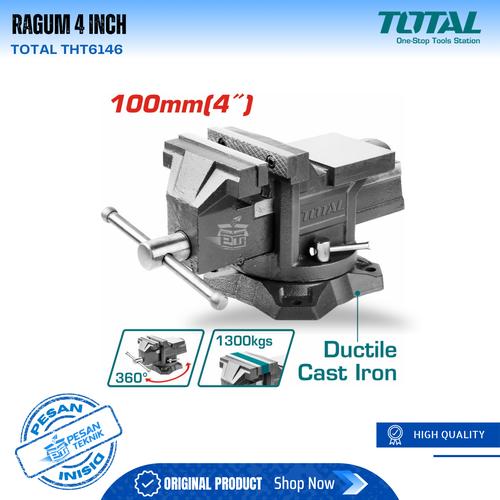 Jual Ragum 4 inch TOTAL THT6146 Bench Vice - Kota Tangerang Selatan ...