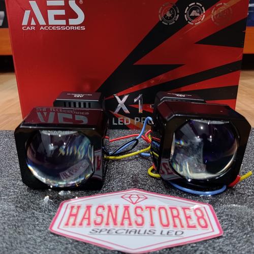 Jual BILED AES MINI X1-M SIZE 1,5 INCH 35W 6000K MATRICK BILED WITH ...