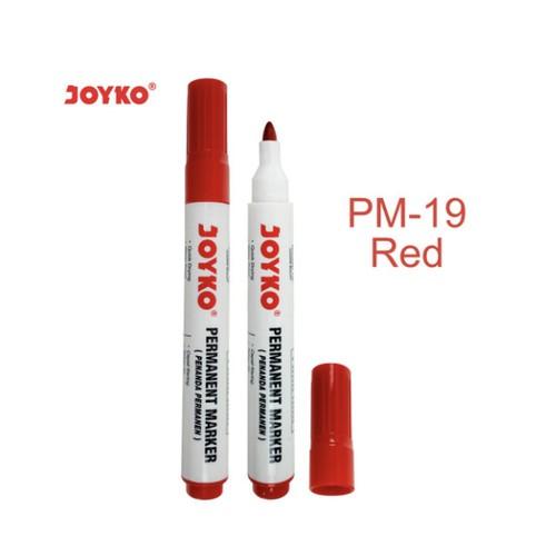 Jual Spidol Joyko Permanent Marker / Spidol Permanen Joyko PM 17 18 19 ...