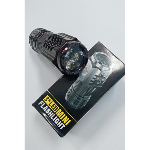 Promo SENTER SWAT POLICE MINI / SENTER LED RECHARGEABLE SUPER TERANG ...