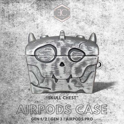 Jual Case Airpods 1 2 3 Pro Model Skull Chest Casing Airpod Keren ...