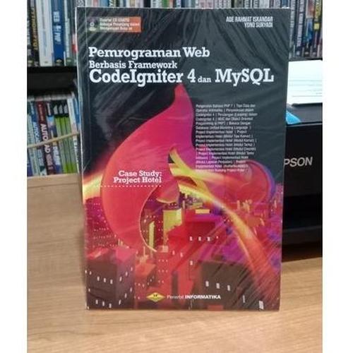 Jual buku pemrograman web berbasis framework eigniter 4 dan MYSQL ...