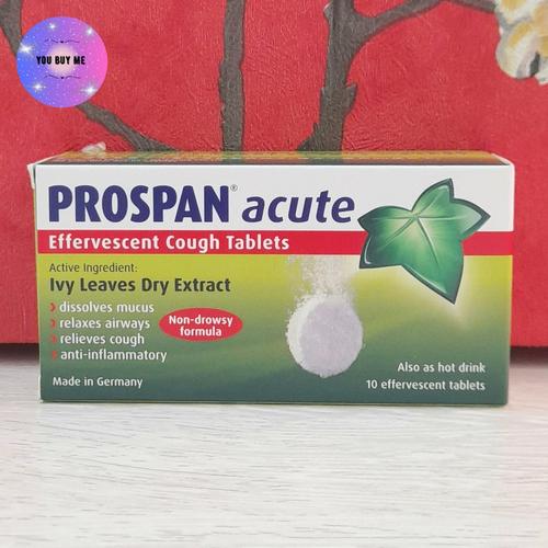 Jual Prospan Acute Anak 6 tahun dewasa obat batuk 10 effervescent ...