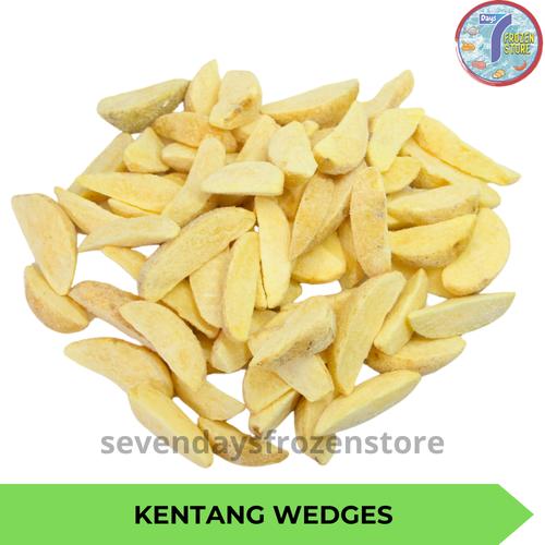 Jual Kentang Goreng Beku Curah Aviko Potato Wedges uk 1 kg - 500 gr ...