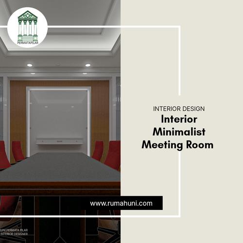Jual Desain Interior meeting Room Minimalis Modern 3,75 m x 4,76 m ...