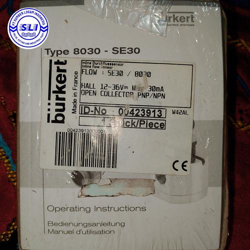 Jual BURKERT FLOW SE30/8030 HALL 12-36V OPEN COLLECTOR PNP/NPN - Kab. Tangerang - PT SUMBER ...