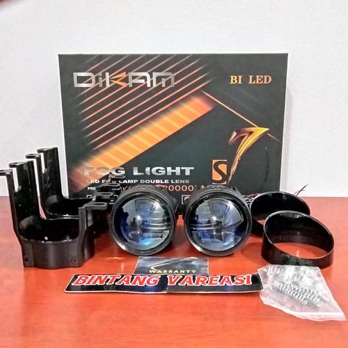 Jual LAMPU FOGLAMP BILED DIKAM S7 3 INCH 3 WARNA BLUE LENS TOYOTA HONDA PNP - HONDA/MTSUBISHI ...