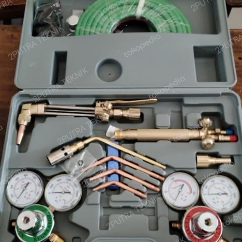Jual Welding And Cutting Las Set Type H-502 / Alat Las Acetylin Komplit ...