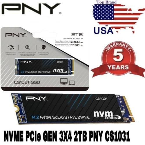 Jual PNY CS1031/CS 1031 2TB SSD NVME M.2 2280 PCIe Gen 3 x4 Laptop ...