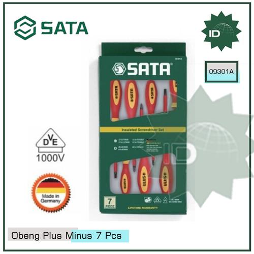 Jual Obeng Plus Minus 7 Pcs Kombinasi Insulated Screwdriver Set 09301A ...