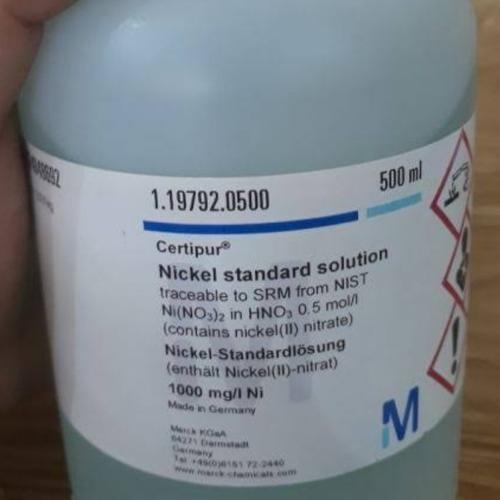 Jual MERCK 1.19792.0500 Nickel Standard/ Merck 1.19792 / Merck 119792 ...