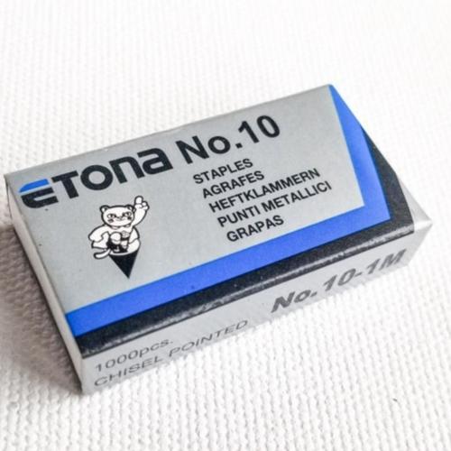 Jual ISI STAPLES ETONA NO.10 / REFIL STAPLER HD-10 HARGA ECERAN 1 KTK ...