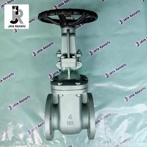 Jual Gate valve TOYO 4 Inch JIS 10K Rising Steam Cast iron - Kota ...