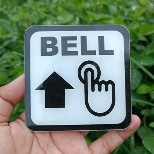 Jual PAPAN ACRYLIC TULISAN BELL PAPAN AKRILIK BEL TANDA BELL BEL RUMAH ...