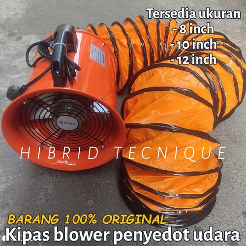Jual Kipas blower portable ventilator 8 inch exhaust penghisap asap ...