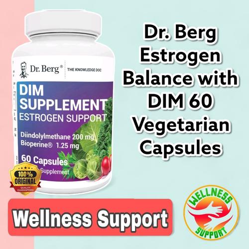 Jual Dr. Berg - Estrogen Balance with DIM 60 Vegetarian Capsules - Jakarta Utara - Wellness ...