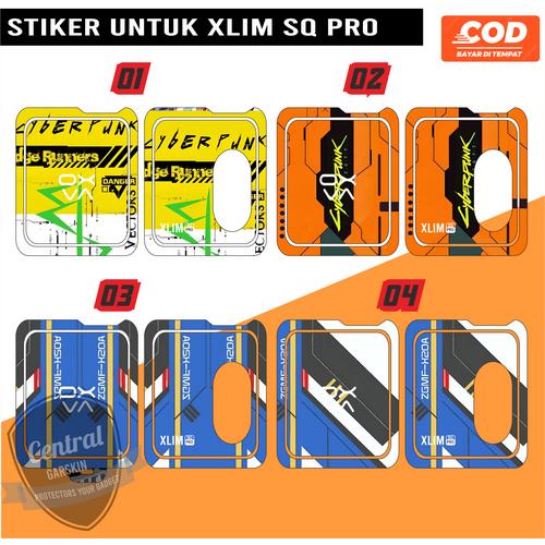 Jual Sticker Garskin Skin OXVA XLIM SQ PRO gundam depan belakang - 02 ...