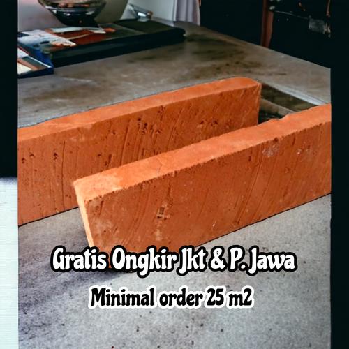 Jual Bata tempel Expose Jakarta Free Ongkir P Jawa Texture Gurat ...