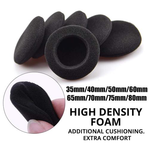 Jual Headphone Ear Foam Pad Ear Cushion Cover Sponge Semua Ukuran - 35 ...
