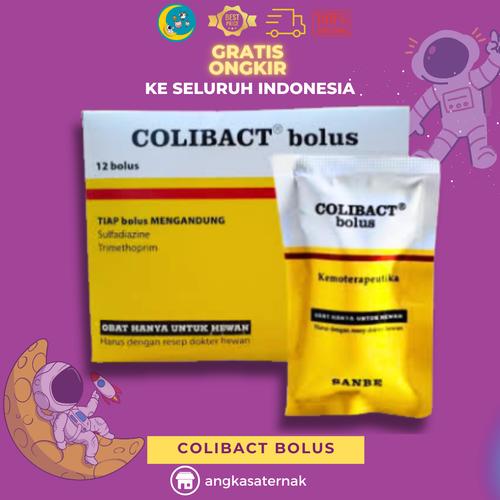 Jual COLIBACT 12 BOLUS 1 BOX ( 6 Strip @ 2 Bolus) Obat Sapi Kuda Domba ...