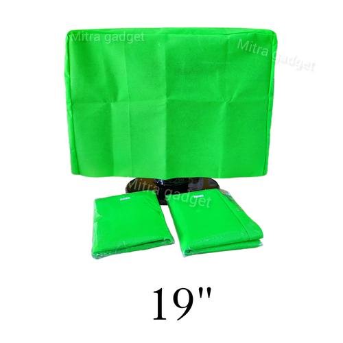 Jual Cover Monitor 19" Penutup Komputer Sarung Pelindung Anti Debu 19 ...